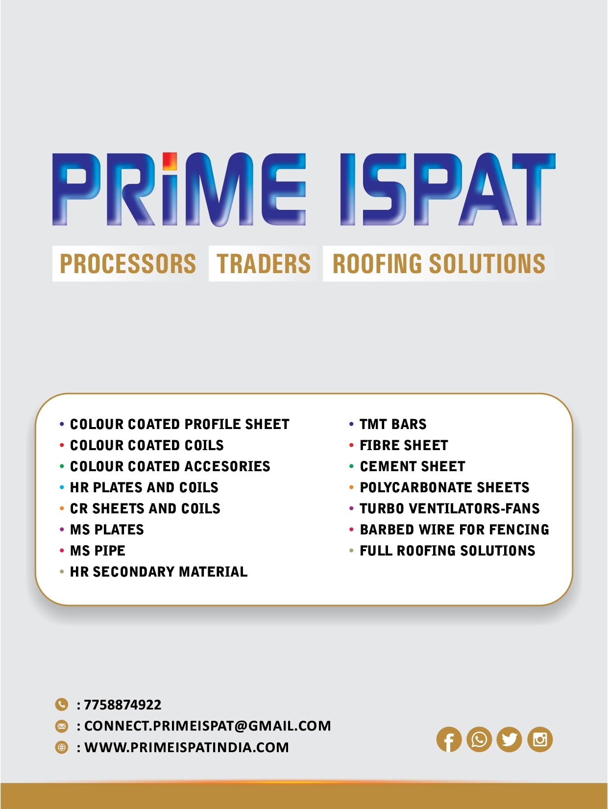 Prime Ispat Nagpur in Nagpur, India