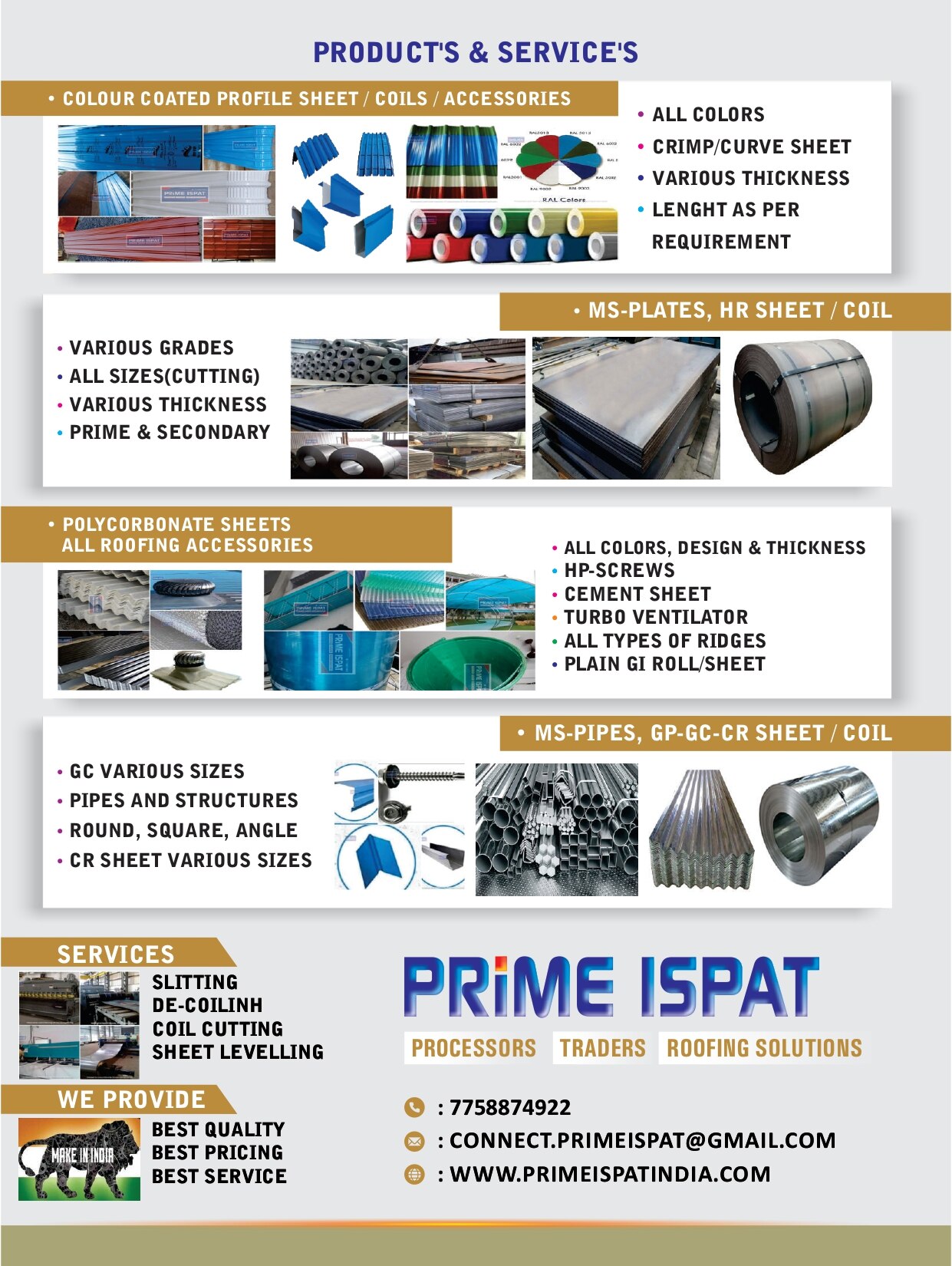 Prime Ispat Nagpur in Nagpur, India