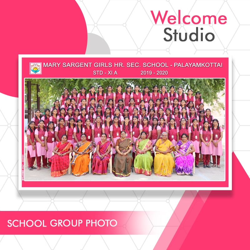 Group Photo - Schools -Welcome Digital Color Lab & Studio, Tirunelveli