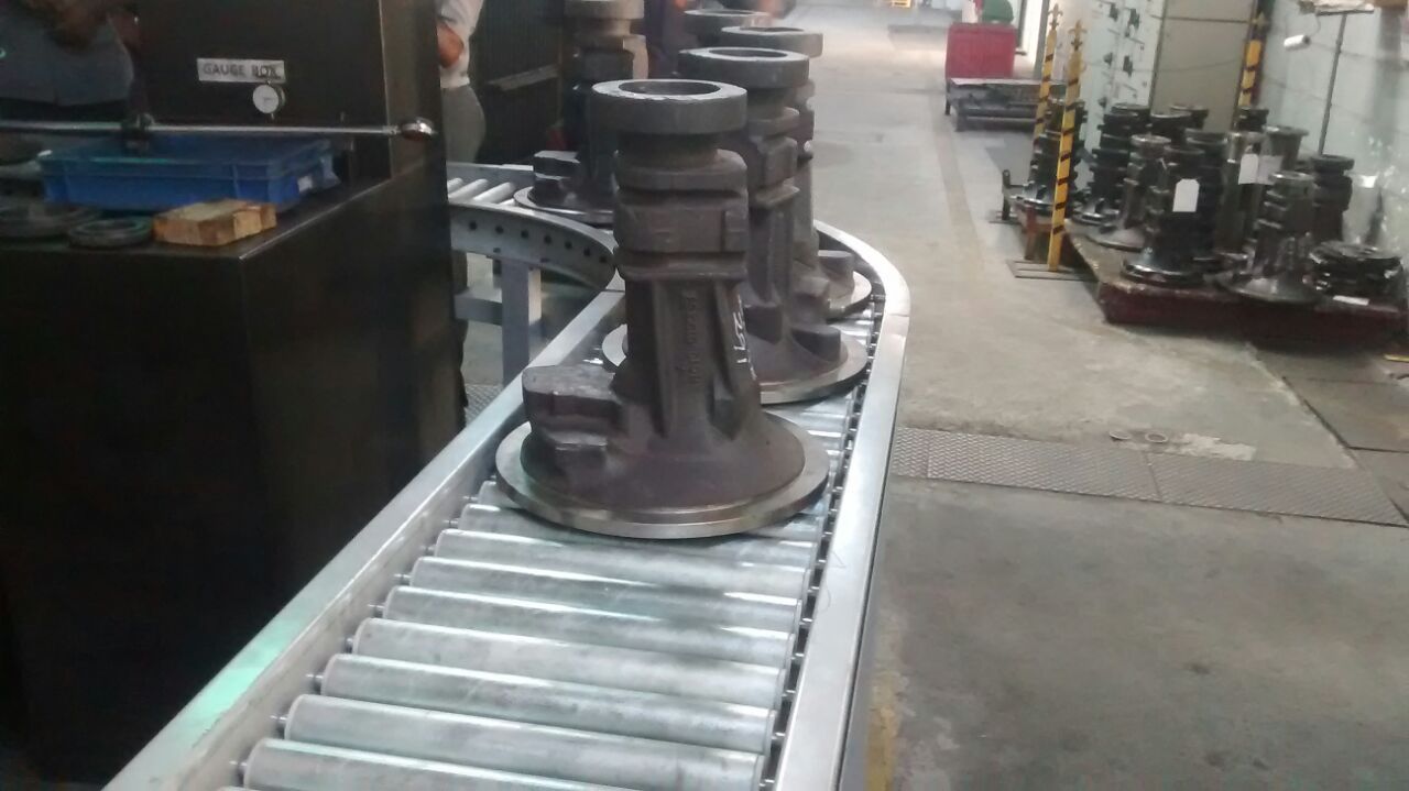 Free Flow Roller Conveyor Products in Coimbatore | Integrated Conveyors ...