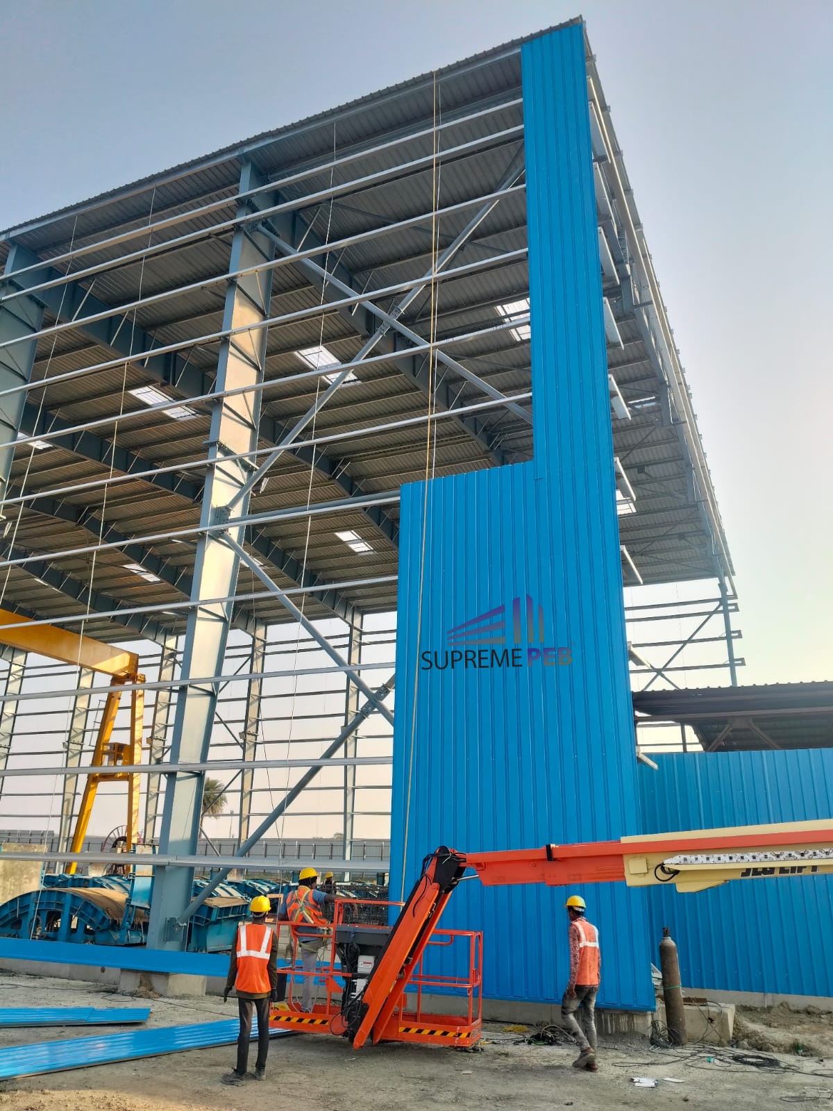 Project - Prefab steel structures for metro rail expansion In Indore (M ...